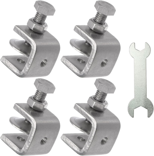 Stainless Steel C Clamps, Mini Tiger Clamp Set for Mounting, Heavy Duty ...