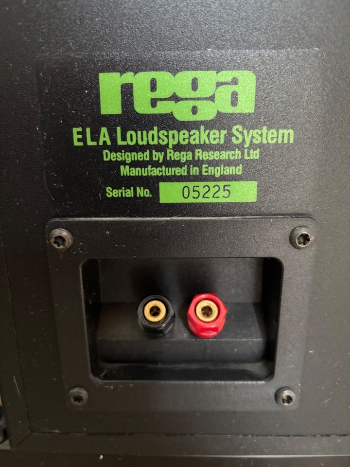 rega ELA floor standing speakers | eBay UK