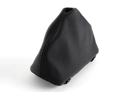 New OEM BMW 3' Series E46 Shift Boot Schwarz Leather Selector lever ...