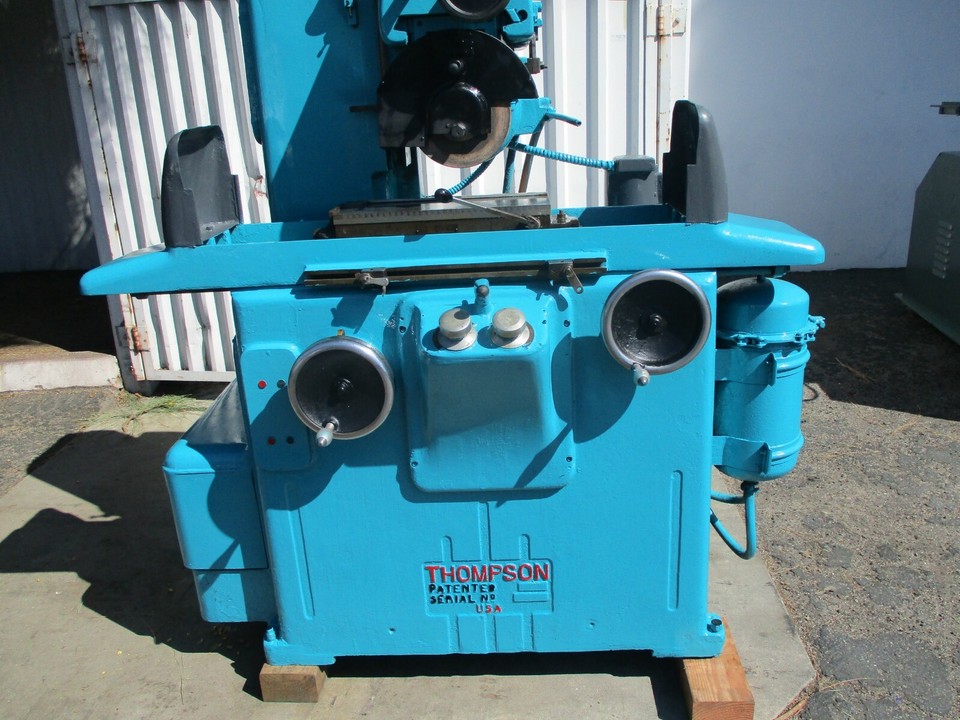 Thompson Model F Hydraulic Surface Grinder W/ Walker 6" X 18" Magnetic ...