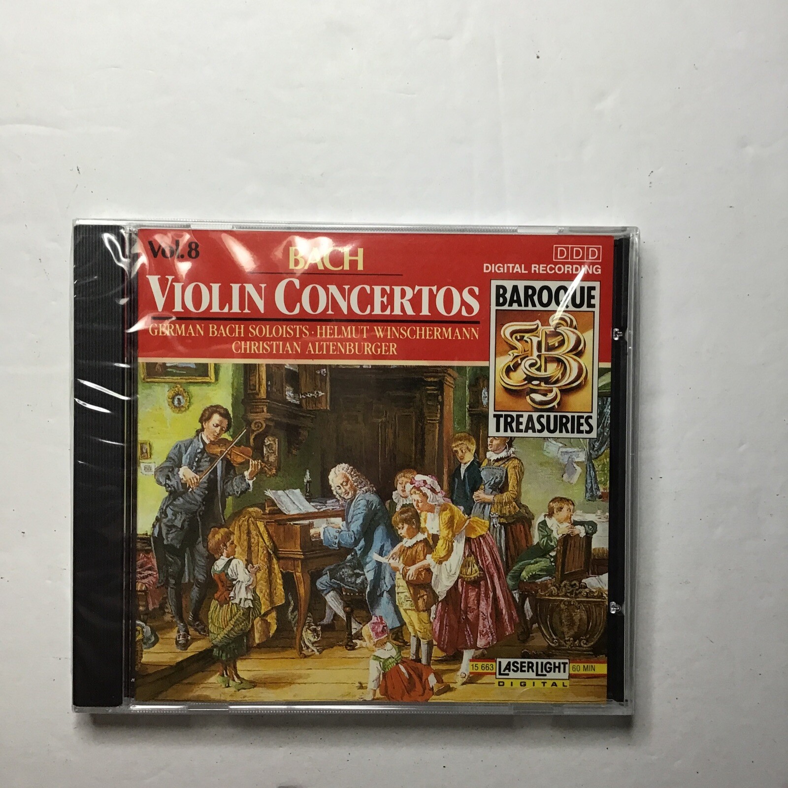 Bach: Violin Concertos (CD, Aug-1990, Laserlight) for sale online | eBay