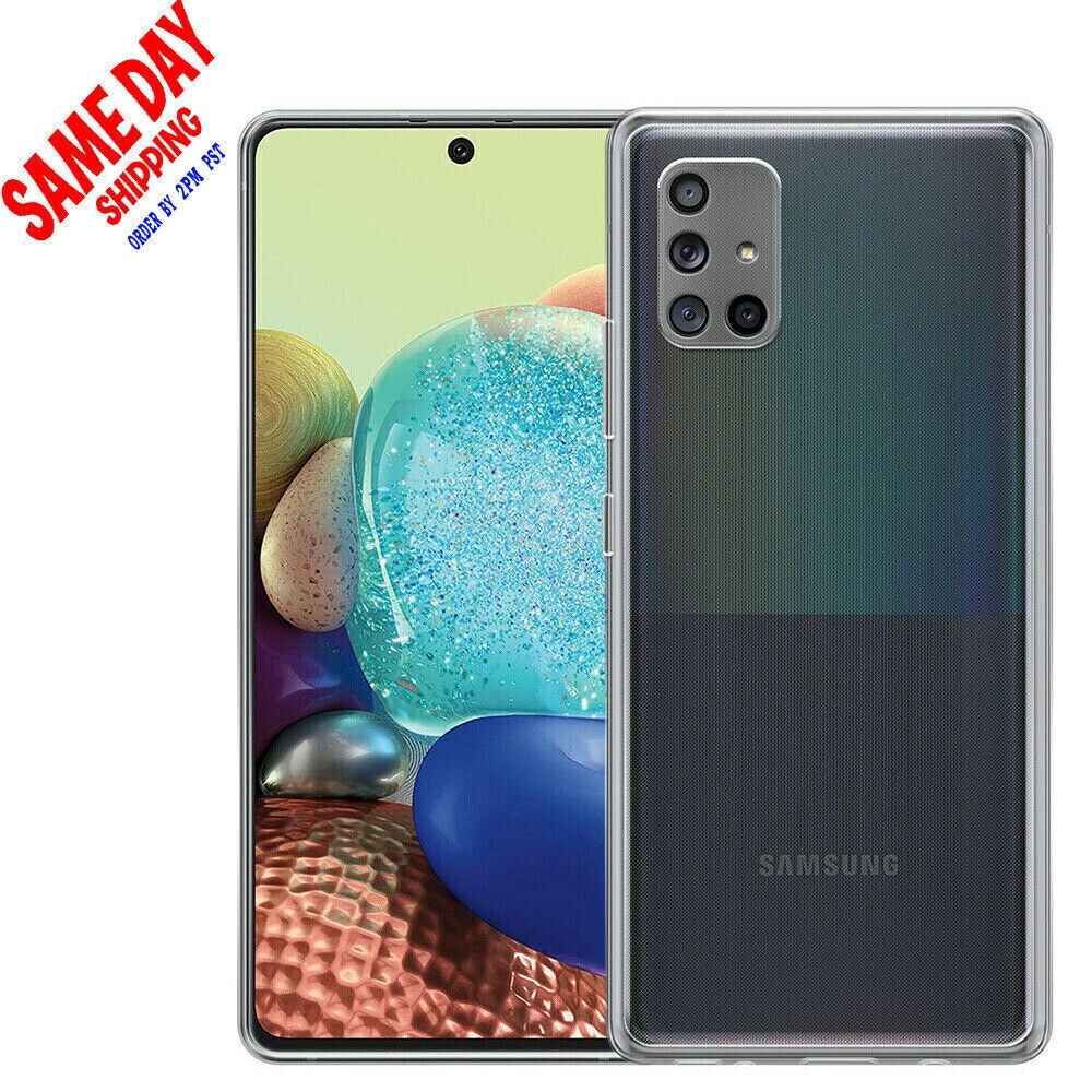 Soft Slim TPU Protective Case for Verizon Samsung Galaxy A71 5G UW SM ...