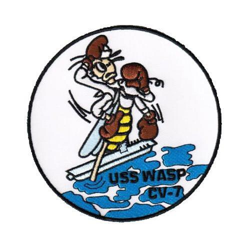 USS WASP (CV-7) Patch – Sew On | eBay