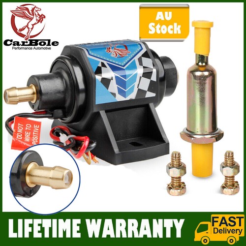 Universal 5-9 PSI Low Flow Pump Gasoline 12V Electric Fuel Pump Oil ...