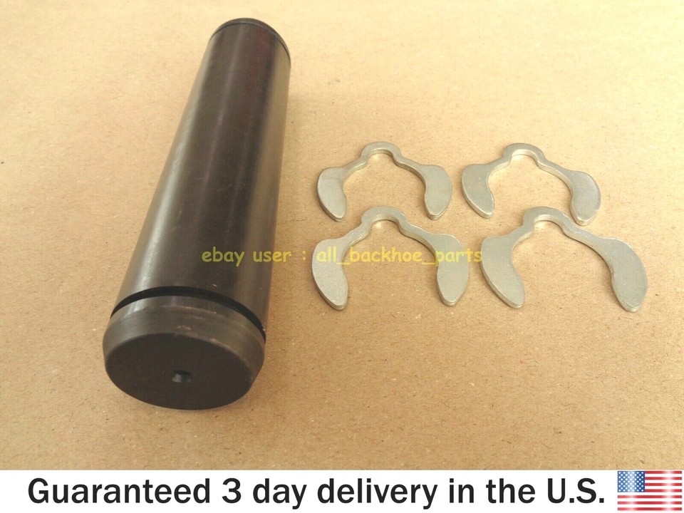 JCB BACKHOE - PIVOT PIN WITH 4 CIRCLIPS (PART NO. 811/70080 811/90585 ...