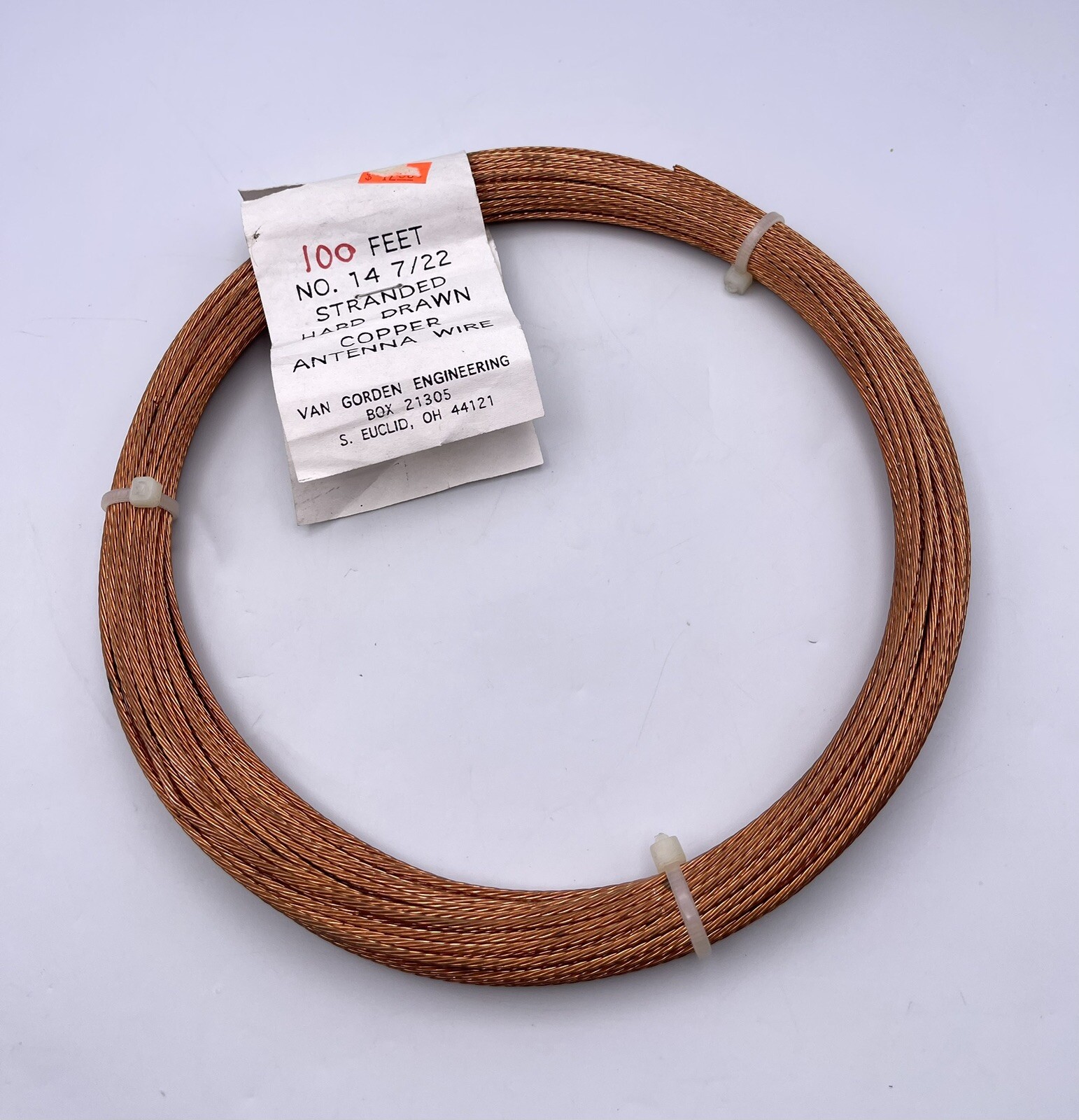 Van Gorden Engineering G5RV-M 100 Feet Hard Drawn Copper Ham Wire ...