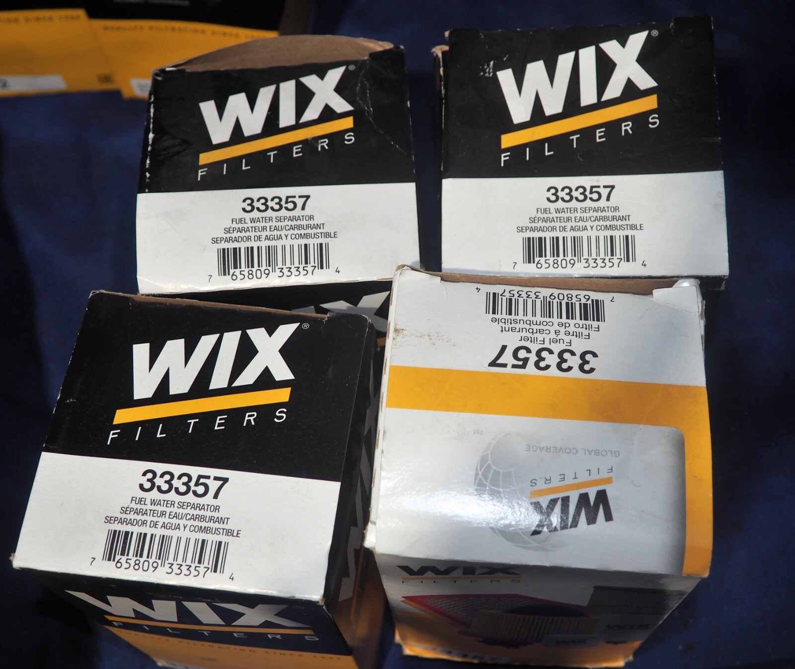 NOS Wix 33357 Fuel / Water Separator For Various HD Equipment & Trucks ...