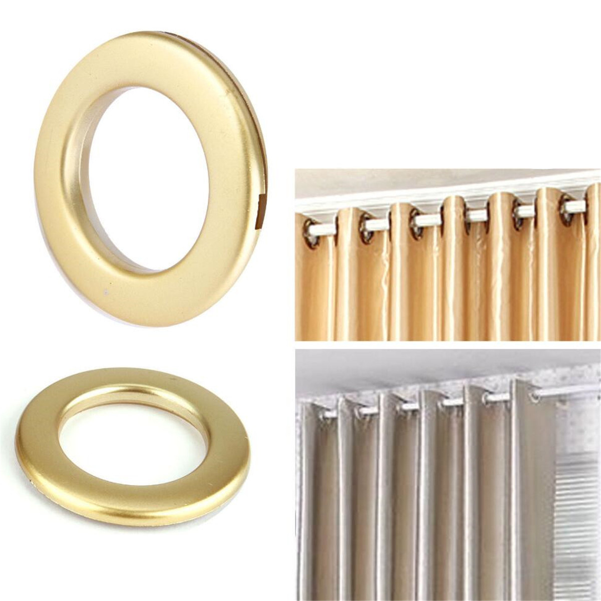 10/20pcs Round Eyelet Ring Sewing Tape For Curtain Blinds Drapery Low ...