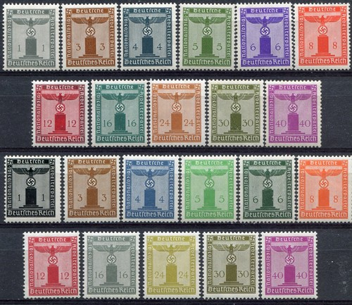 German D. Reich Sc.# S 1-22 MNH 2 Sets one with WM one without | eBay