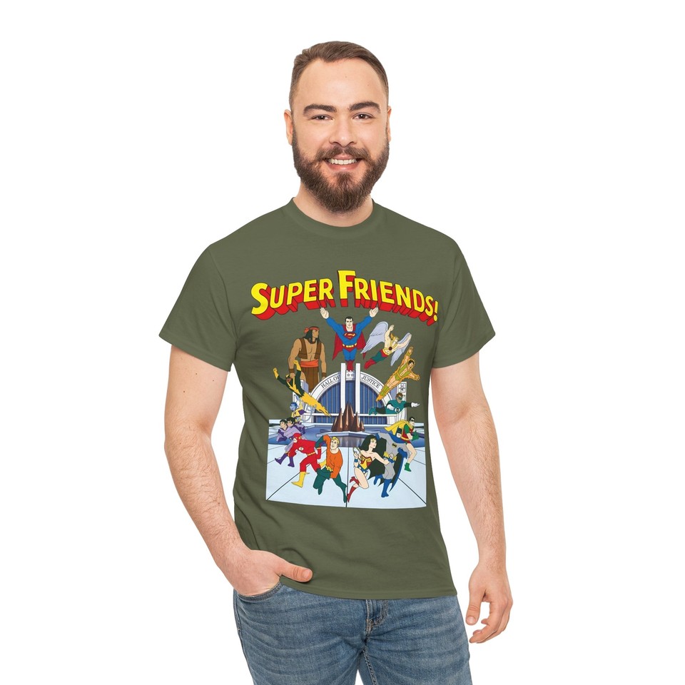 Super Friends T-Shirt - DC Hanna-Barbera - Superman, Wonder Woman ...