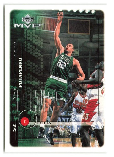 1999-00 Upper Deck MVP Vitaly Potapenko #11 Boston Celtics BASKETBALL ...