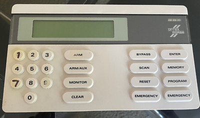 Control Panels & Keypads - Burglar And Fire Alarm Keypad