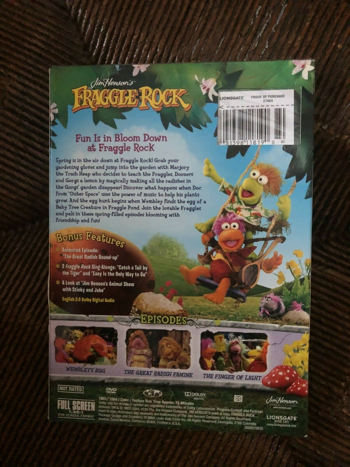 Jim Henson's Fraggle Rock WEMBLEY'S EGG | Grelly USA
