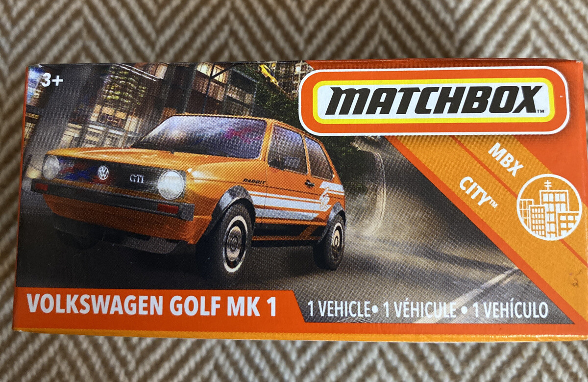 2020 Boxed Matchbox Volkswagen Golf MK 1 Orange Coupe Car MBX City | eBay