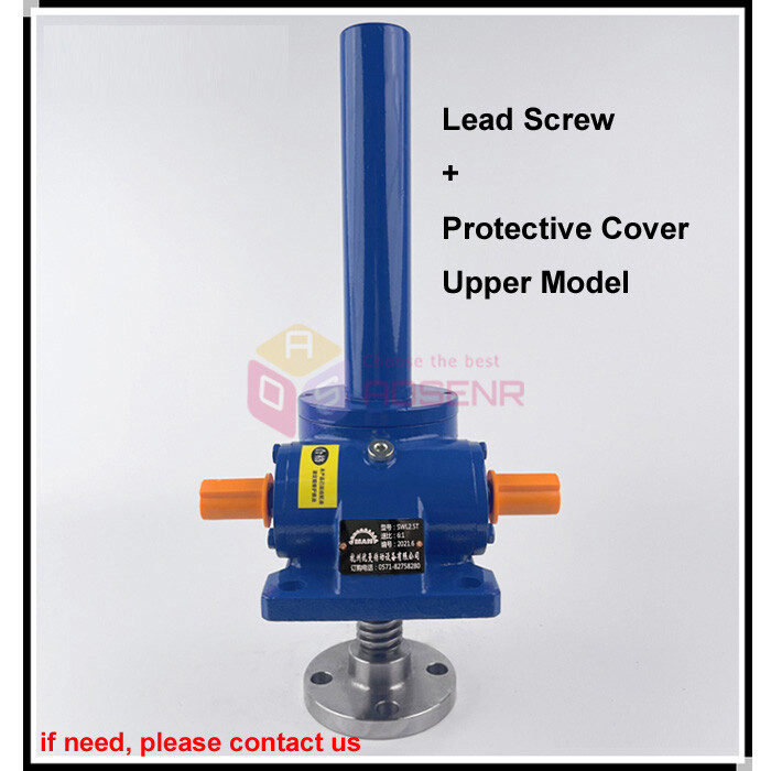 SWL Leading Screw Lift Small Lifting Platform Hand-cranking Lead Screw ...