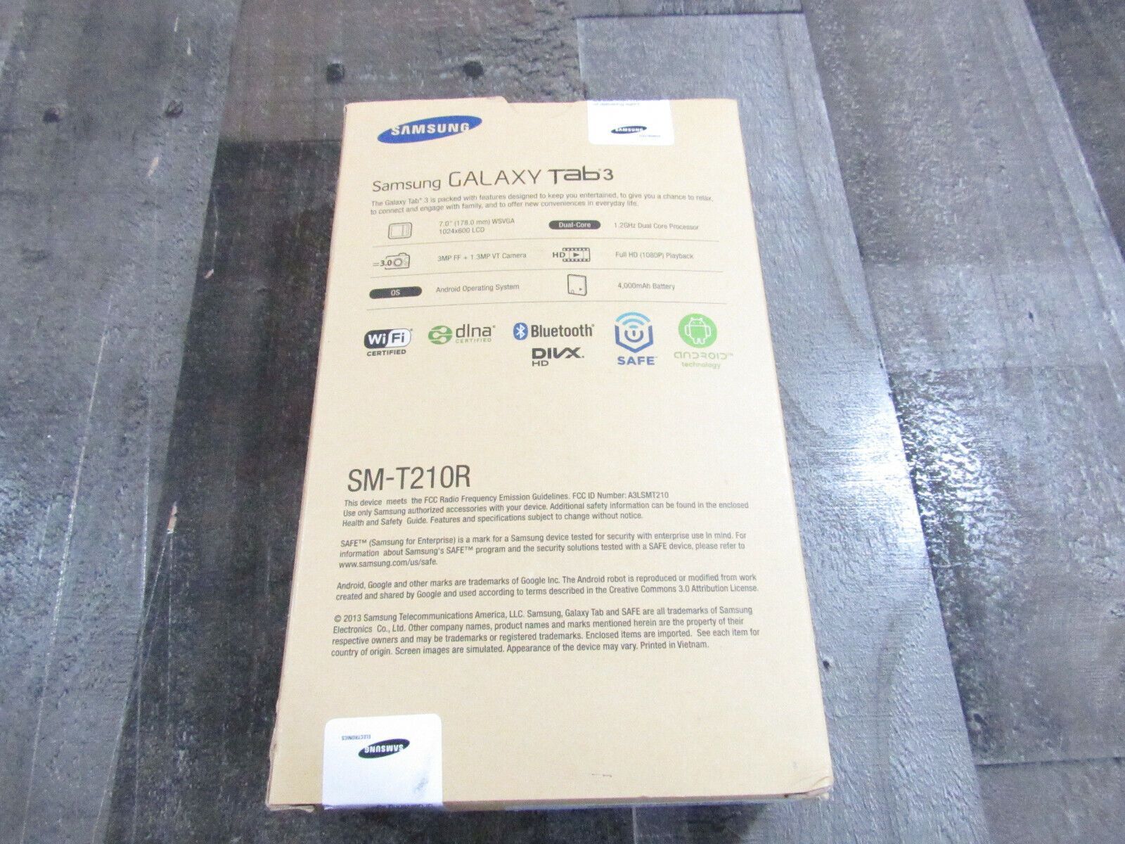 Samsung Galaxy Tab 3 SM-T210 8GB, Wi-Fi, 7in - White for sale online | eBay