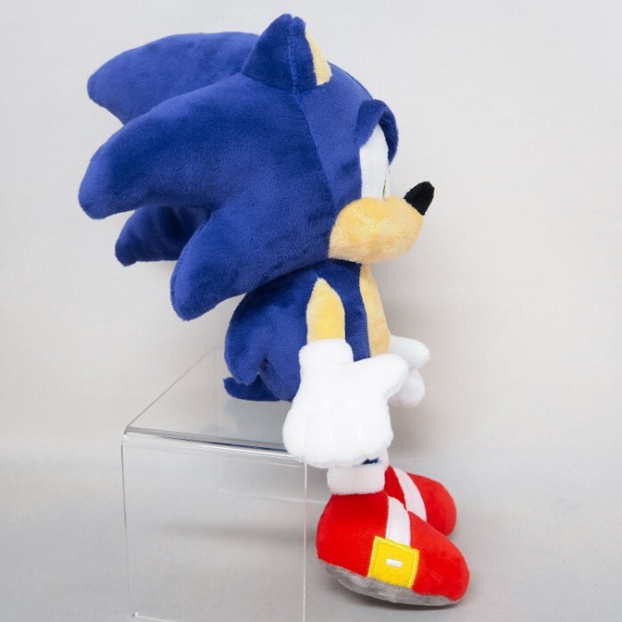 SEGA Sonic the Hedgehog Plush SONIC Stuffed toy Doll Sanei Japan New ...