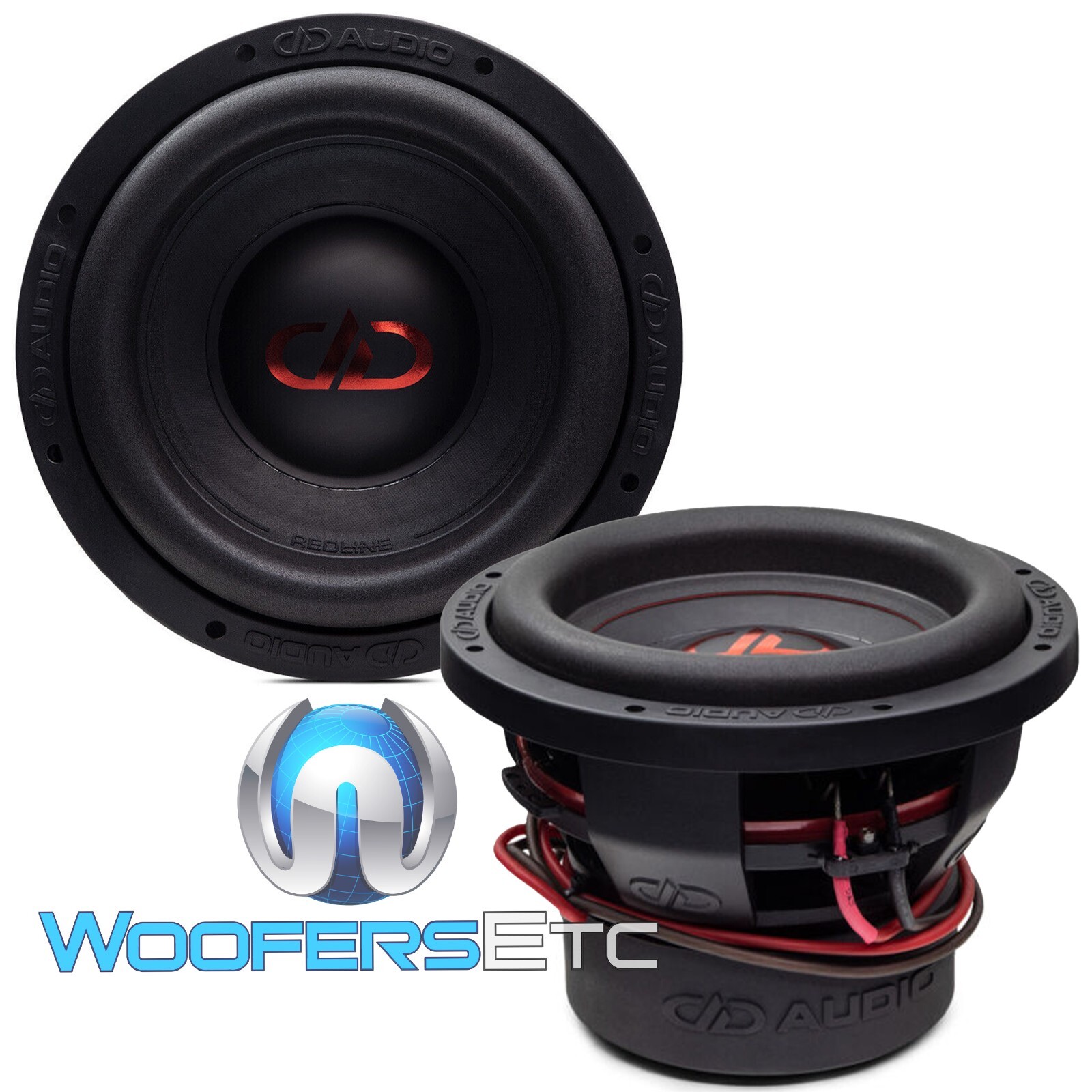 (2) DD AUDIO 610E-D4 10" WOOFERS 2400W DUAL 4-OHM SUBWOOFERS BASS SPEAKERS NEW | eBay