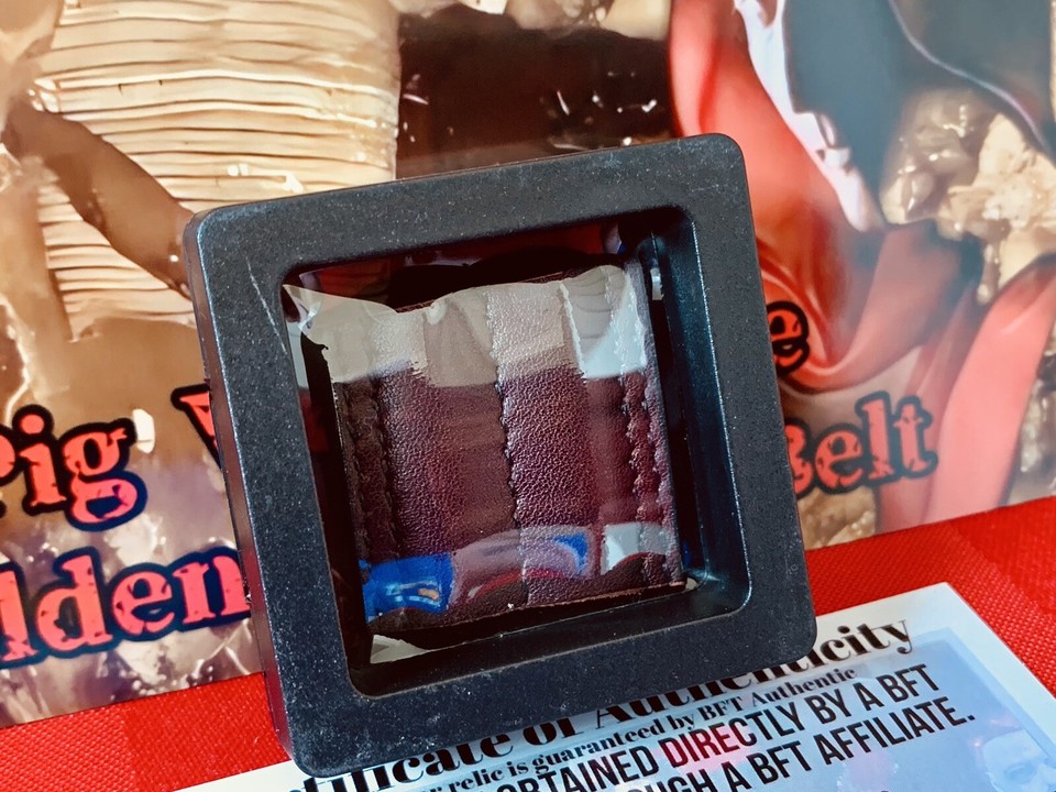 Saw 3 Screen Used Judge Halden Belt Swatch Pig Vat Scene | eBay