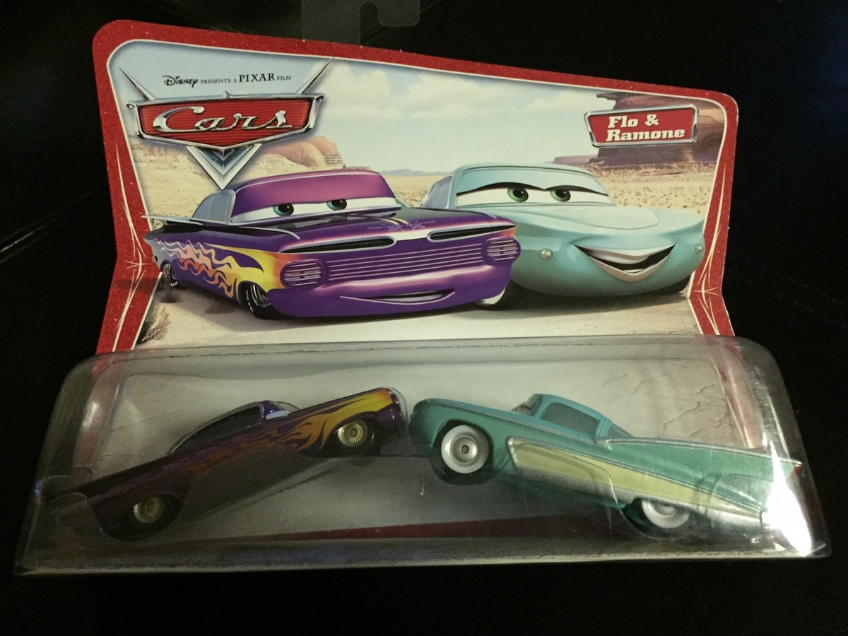 Flo Ramone Cars Disney Pixar Cars Collectible, Movie Moments, Flo,