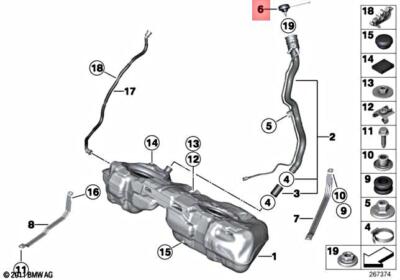 New Genuine BMW FUEL TANK FILLER CAP 16117482902 | eBay