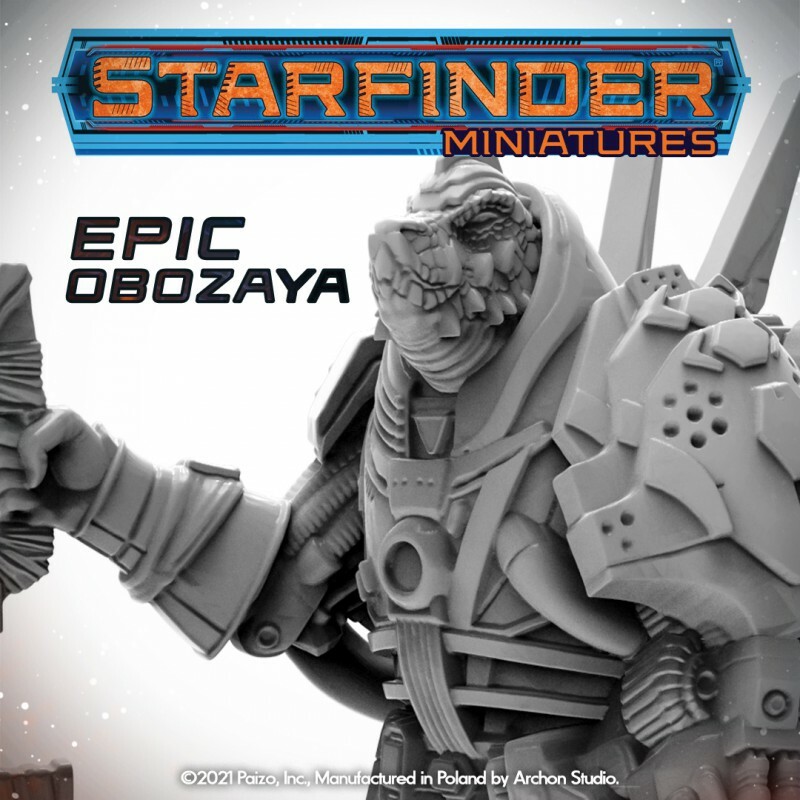 Starfinder PSF0023 Epic Obozaya (Archon Studio) Female Vesk Mercenary ...