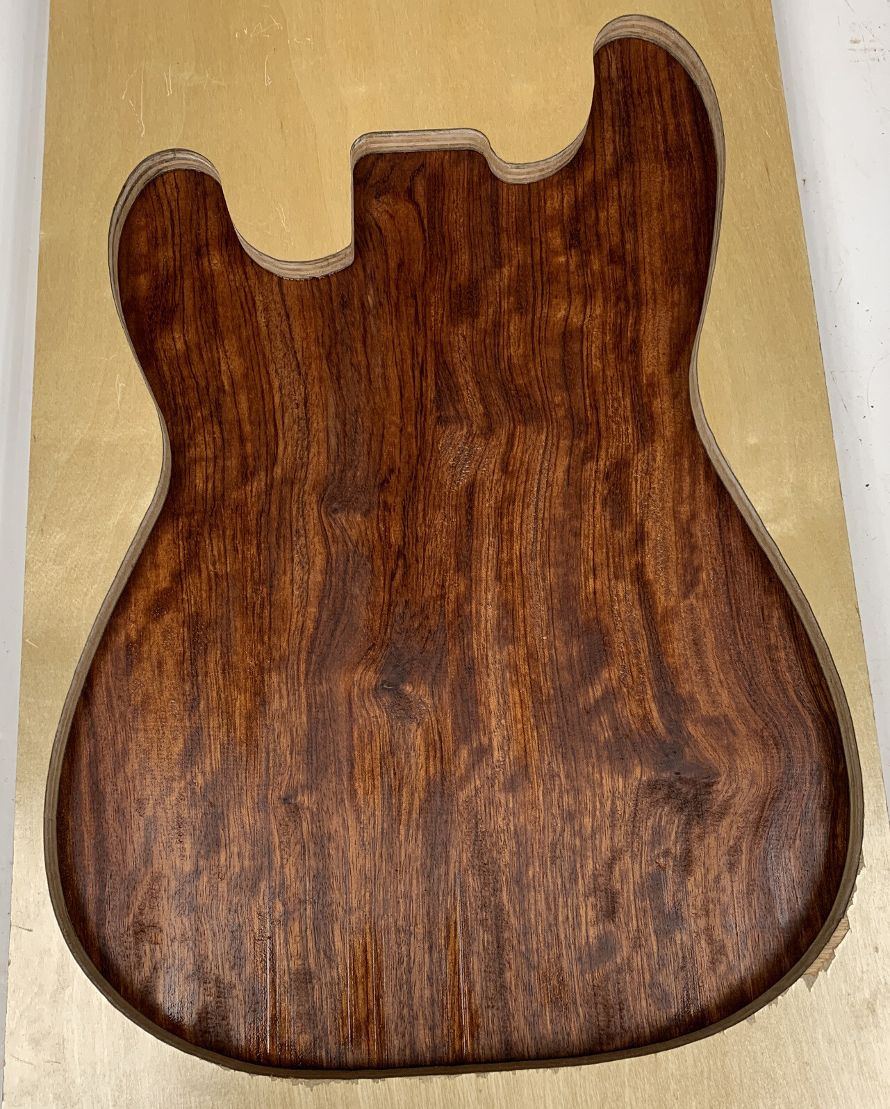 Bubinga Guitar Body Blank 21x 14x 2- 2 Pcs Glued Luthierwood- Free US Shipping | eBay