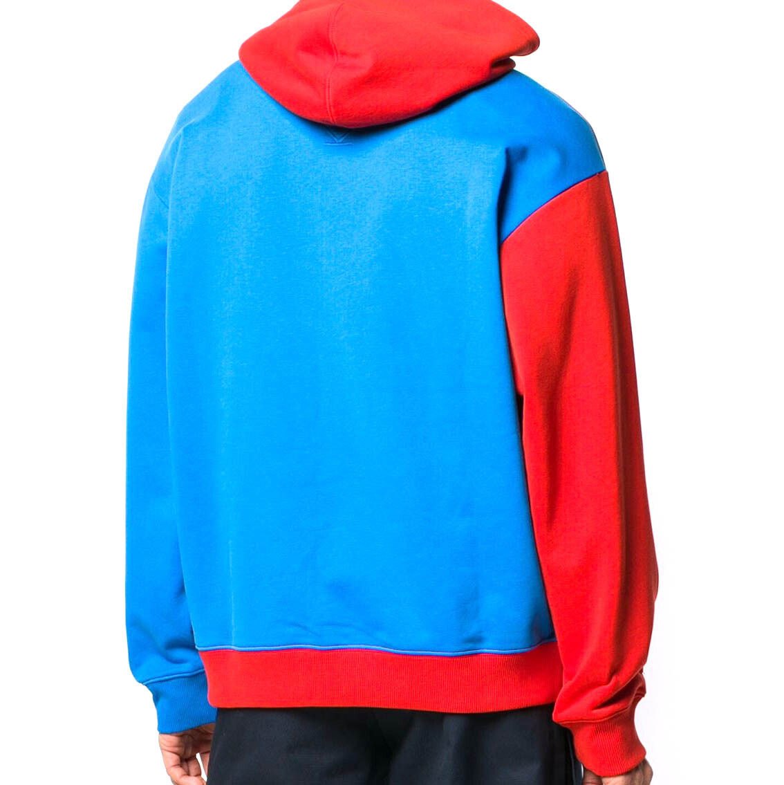 Kenzo Men's Contrast Panel Hoodie Sweatshirt F955SW4224MA - BRAND NEW ...