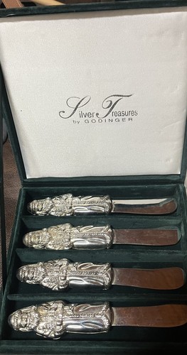 Silver Treasures By Godinger Cheese Knife Set | eBay