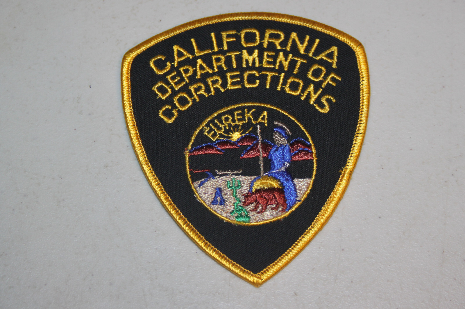 California Department Of Corrections Eureka Patch 4.5”, NEW | eBay