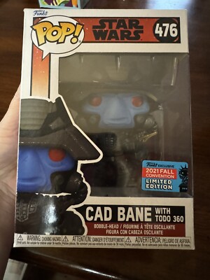 Funko Pop! Vinyl: Star Wars - Cad Bane with Todo 360 - NYCC | eBay