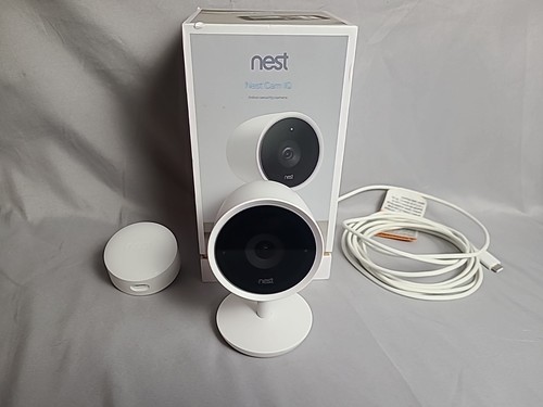 Nest Cam IQ - Indoor Security Smart HD 1080P Camera -US (White) - WORKS ...