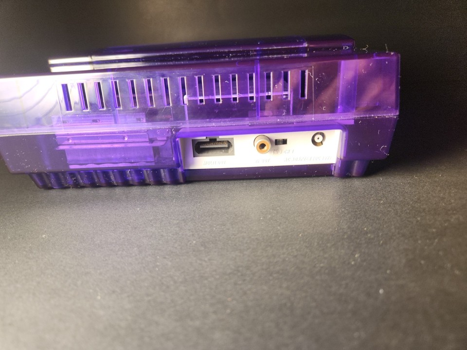 Super Nintendo Custom Purple Console SNES Case Reshell + Controller ...