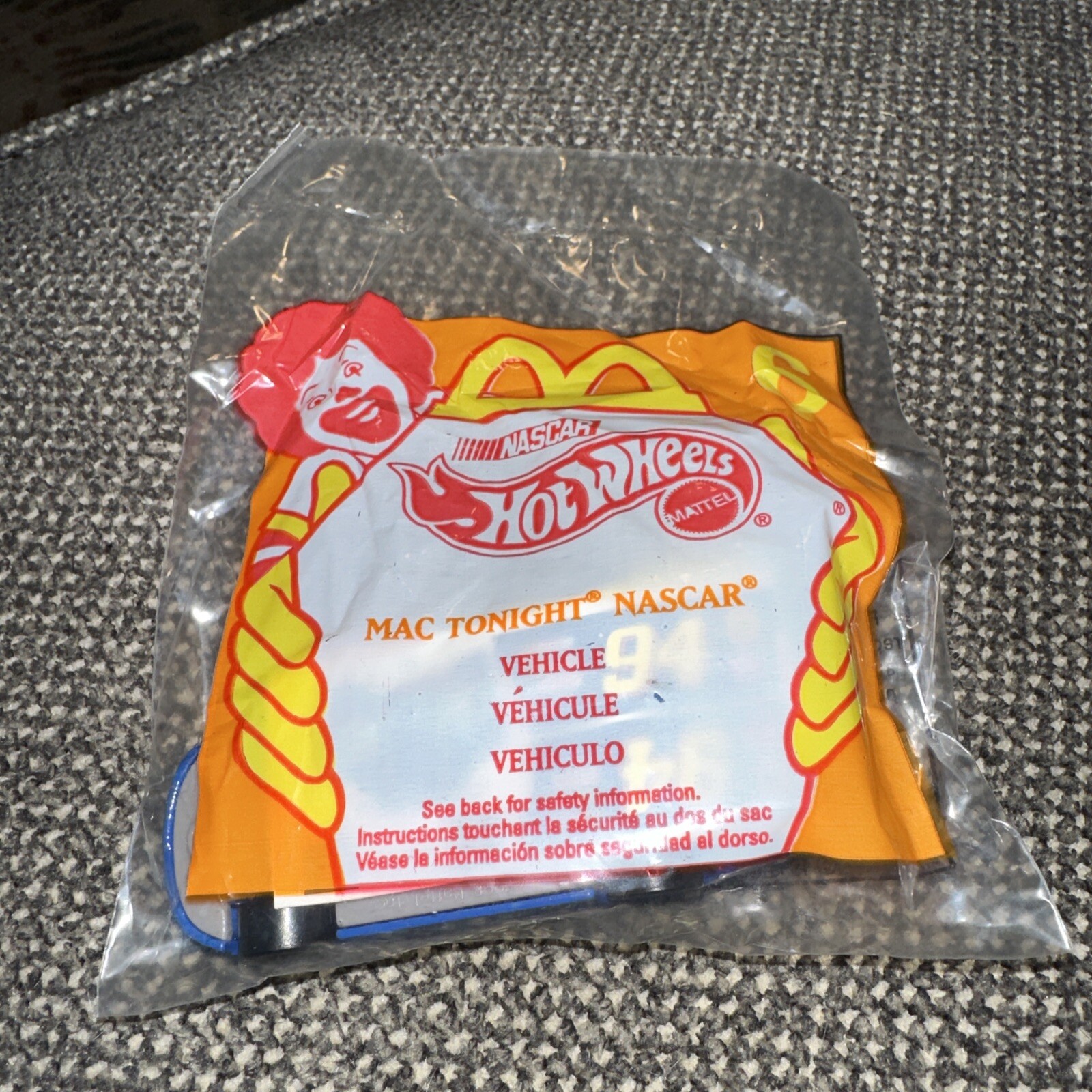 Vintage 1998 McDonald's Happy Meal Toy - Hot Wheels - Mac Tonight ...