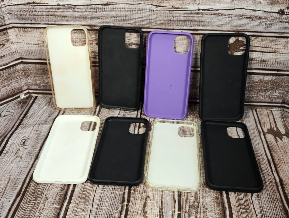 Lot of 8 iPhone 11 Cases Cell Phone Cases Devil Horns Floral Solid Sun Moon Girl | eBay