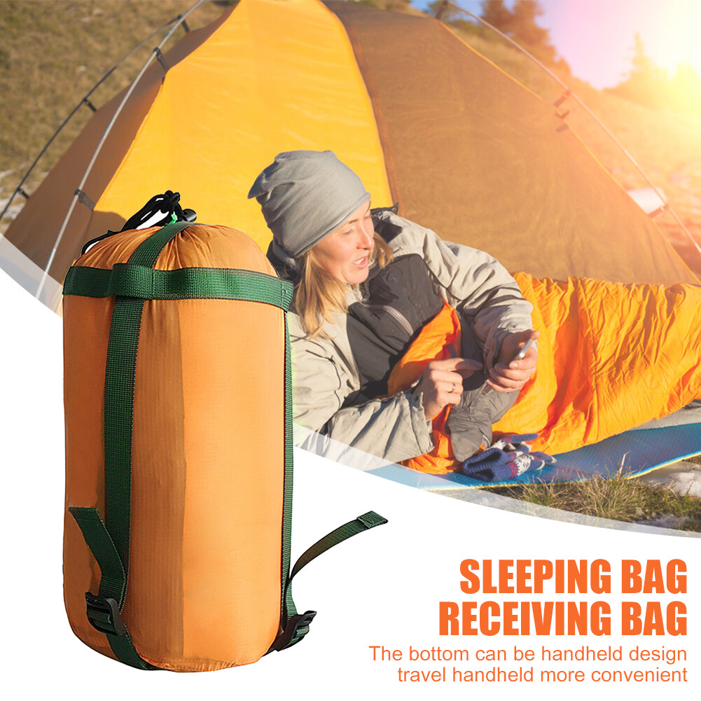 Camping Sleeping Bag Compression Stuff Sack Hammock Storage Packs ...
