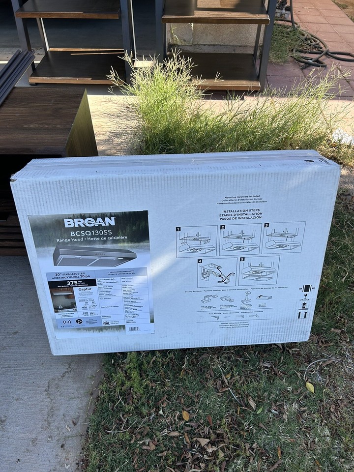 Broan Range Hood BCSQ130SS | eBay