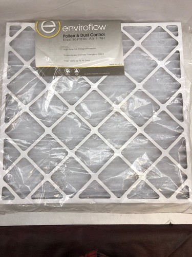 Enviroflow Pollen & Dust Control Air Filters - Size: 24x24x1 - HOTT ...