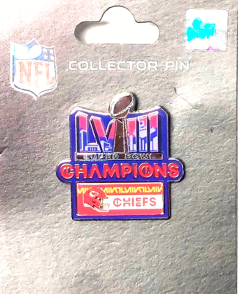 Kansas City Chiefs Super Bowl LVIII Collectible Pin Wincraft Fanatics ...