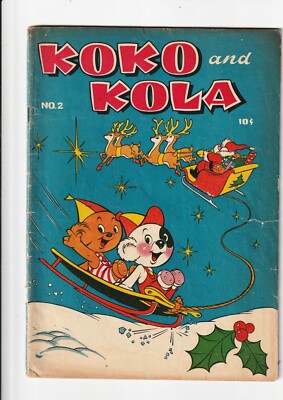 Koko and Kola #2 (ME, 1946) SANTA CLAUS/CHRISTMAS Issue 1st Print | eBay