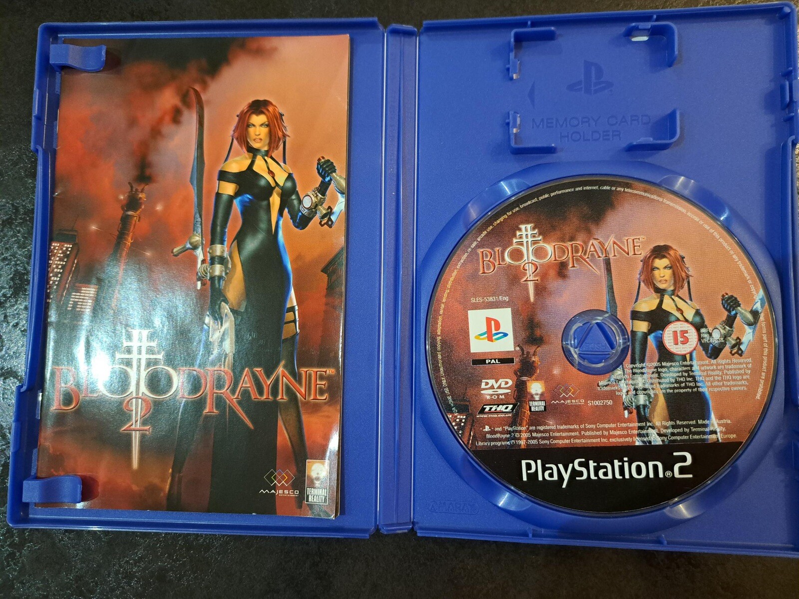 Bloodrayne 2 Original Black Label Sony PlayStation 2 Ps2 PAL for sale ...