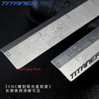 TC4 Titanium Alloy Double-sided Straight Ruler Measuring Marking Scale ...
