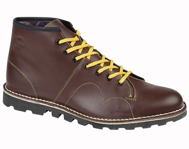 Mens Monkey Boots Mods Retro Grafters Original 1960s Leather Classic ...