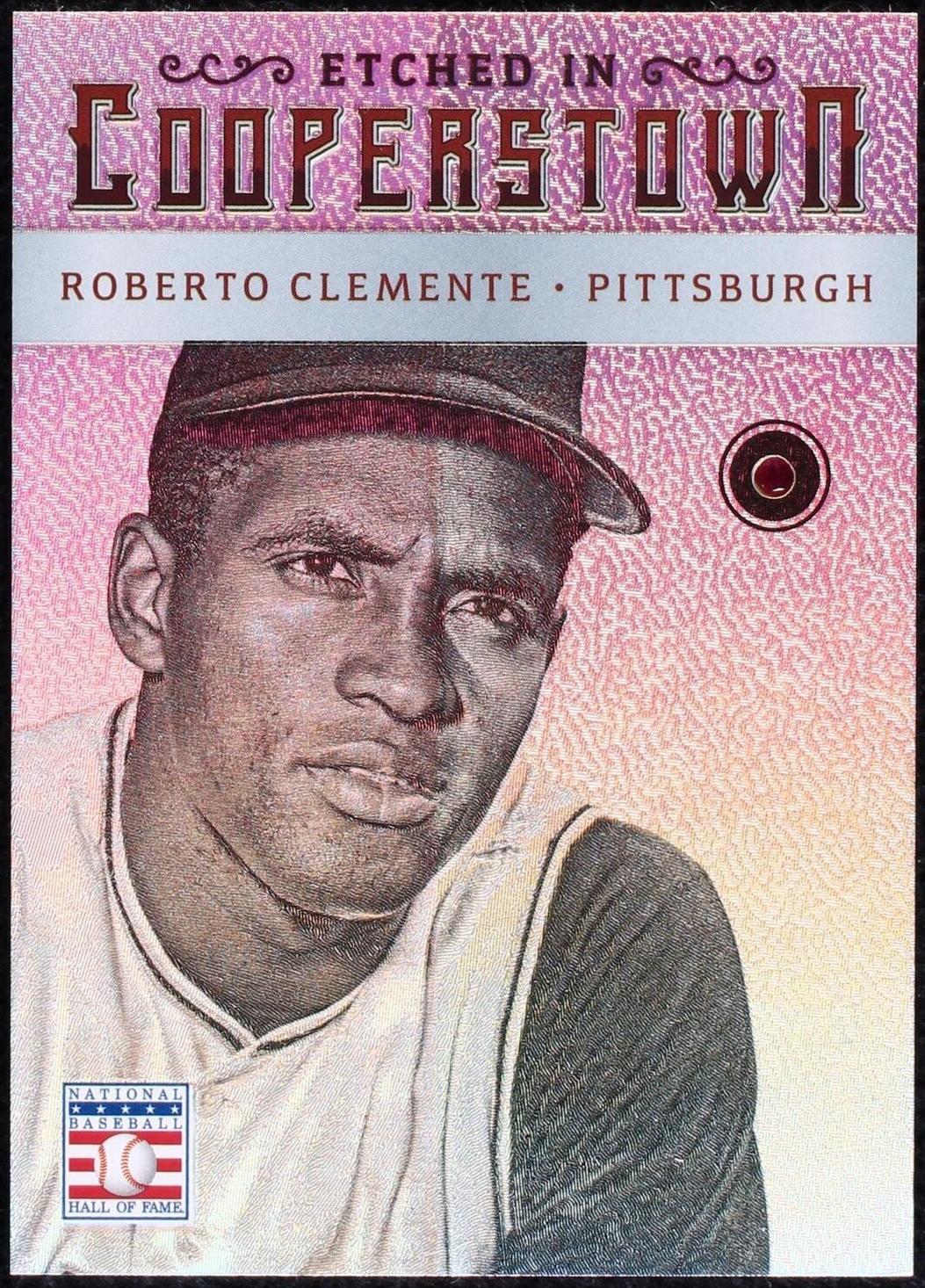 2015 Panini Cooperstown - Etched in Cooperstown Roberto Clemente #59 ...