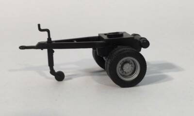 SINGLE AXLE DOLLY Road Train Converter HO 1/87 Scale HERPA Promotex ...