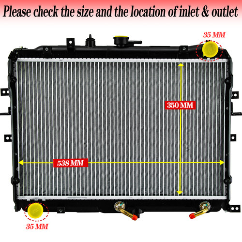 PREMIUM 26 MM RADIATOR FIT 1985-2000 99 FORD ECONOVAN MAZDA MAXI VAN ...