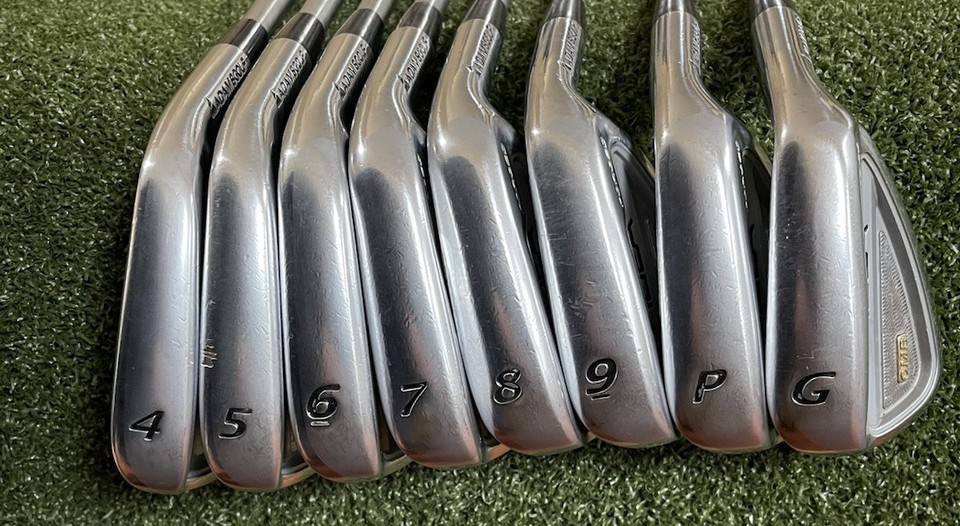 Adams Idea CMB Iron Set 4-P-G Mens RH - KBS C-Taper 120 Stiff Flex ...