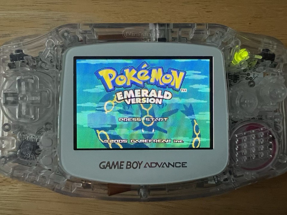 Pokemon Emerald Version Game Boy Advance (GBA) Tested | eBay