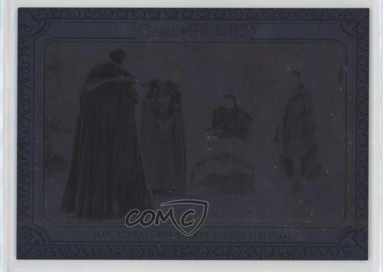 2021 Game of Thrones The Iron Anniversary Series 1 Jon Snow Sansa Stark ...