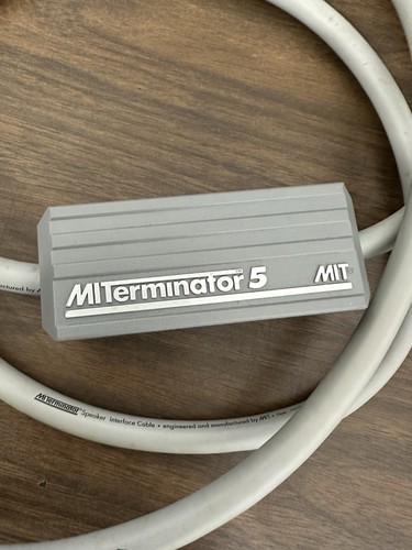 MIT Cables Terminator 5 Speaker Cables 8 Ft Long Terminated w/ BANANA ...